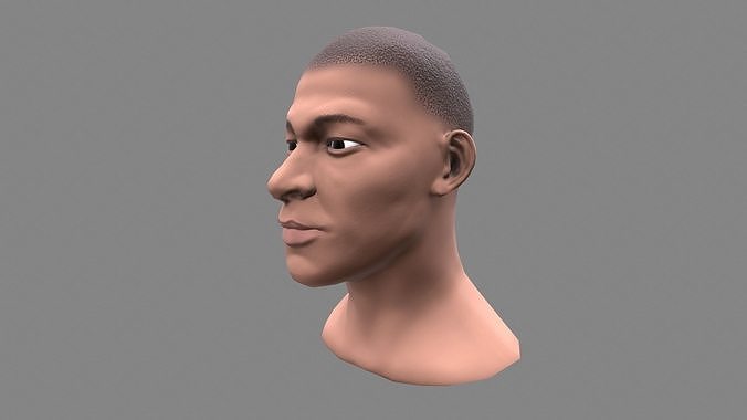 3D model Kylian Mbappe VR / AR / low-poly | CGTrader