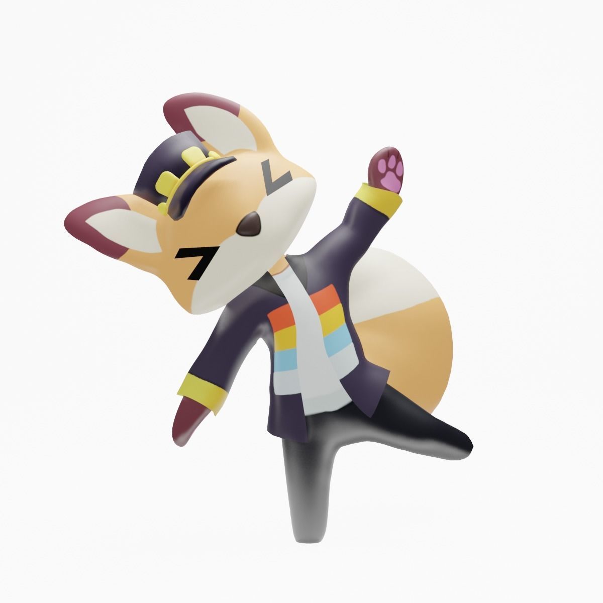 3D model Fundy Plush VRCHAT READY VR / AR / low-poly | CGTrader