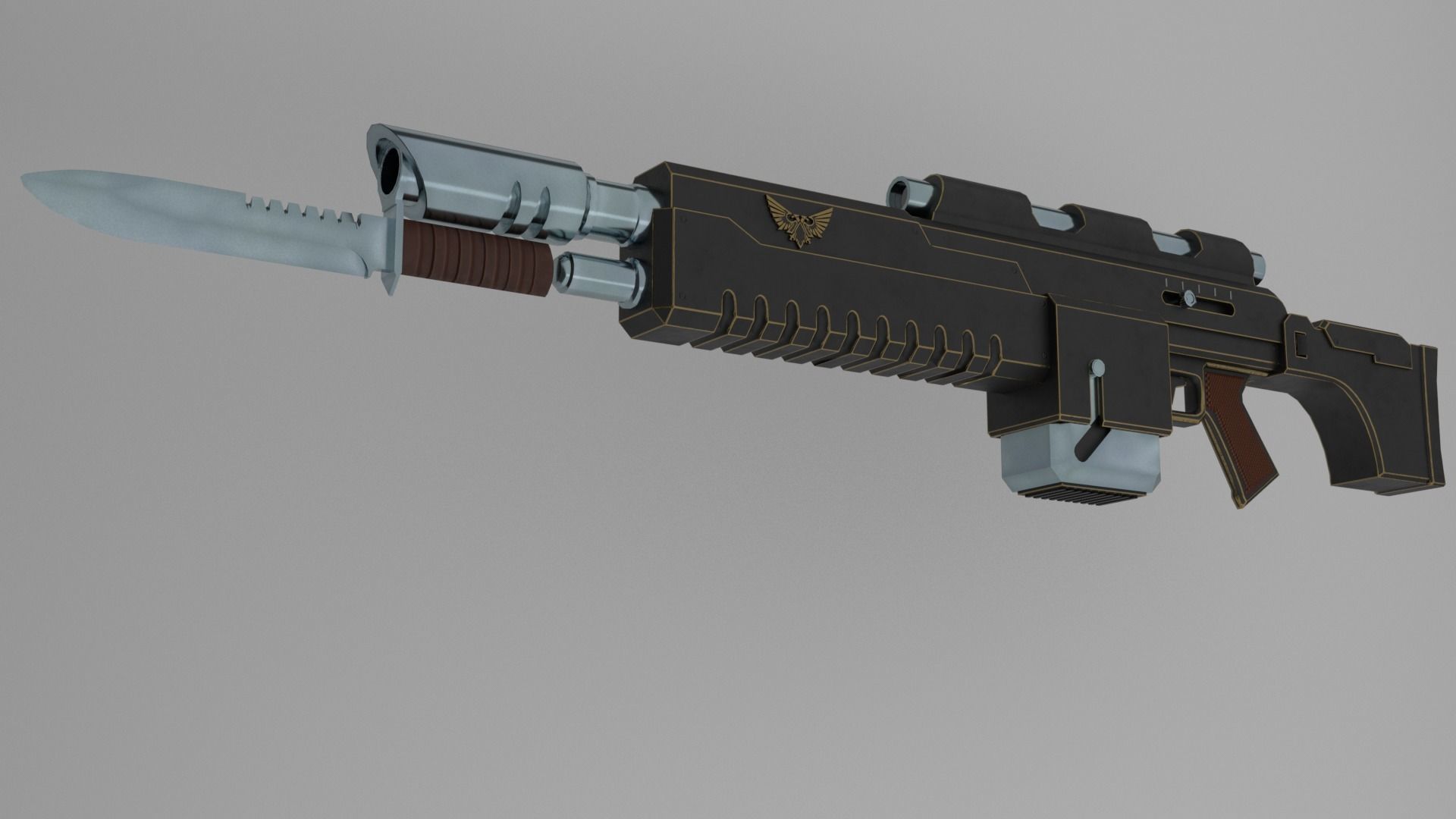 3D model Lasgun VR / AR / low-poly | CGTrader