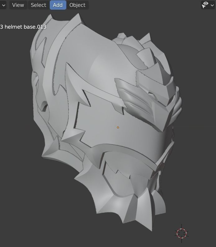 Armor Hero Emperor 3D Printable Helmet 3D model 3D printable | CGTrader