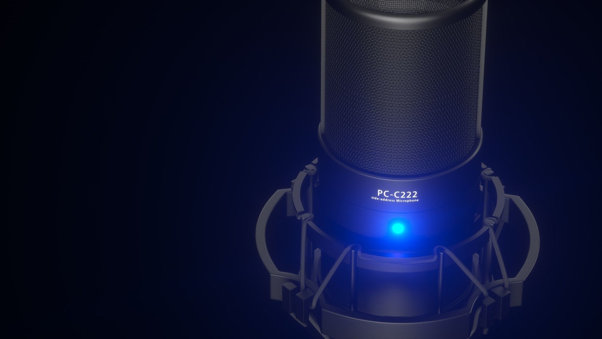 microphone Condenser microphone Bracket 3D model | CGTrader