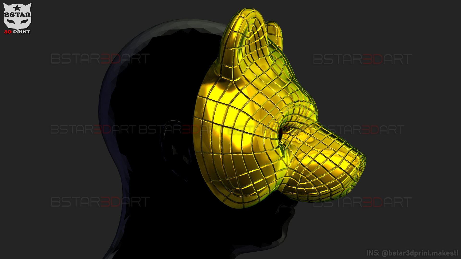 Squid Game Mask - Vip Bear Mask Cosplay 3D model 3D printable | CGTrader