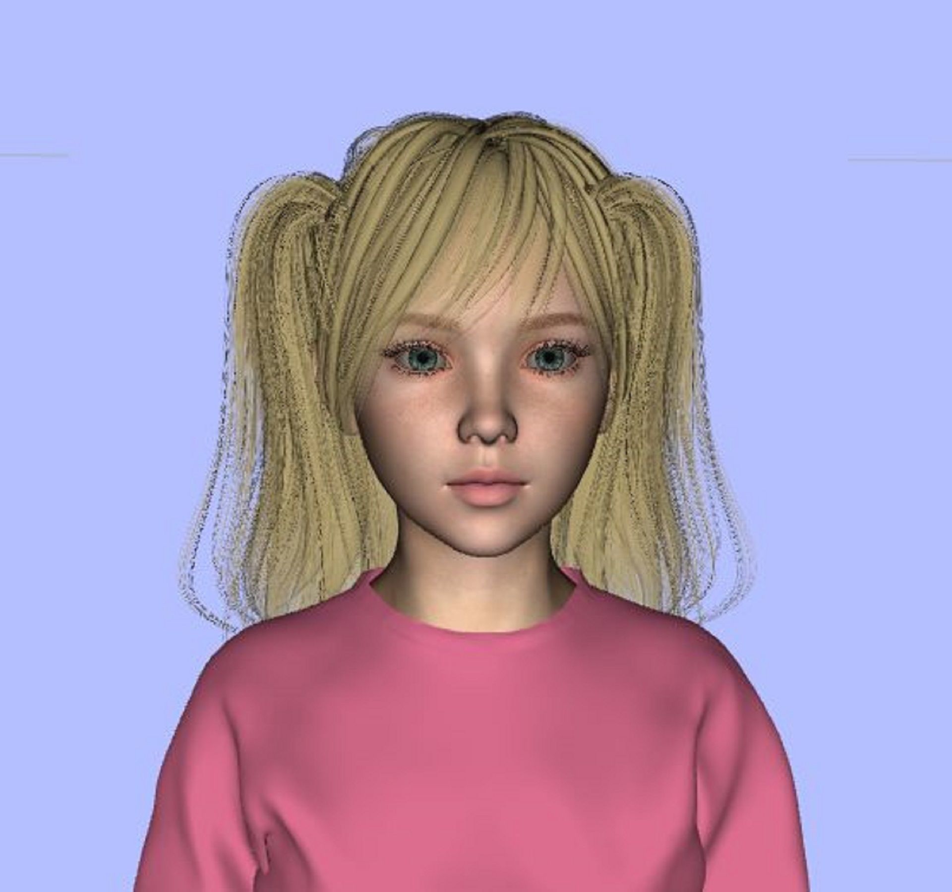 Diana Tween baby Genesis 8 Female 3D Model 3D model | CGTrader