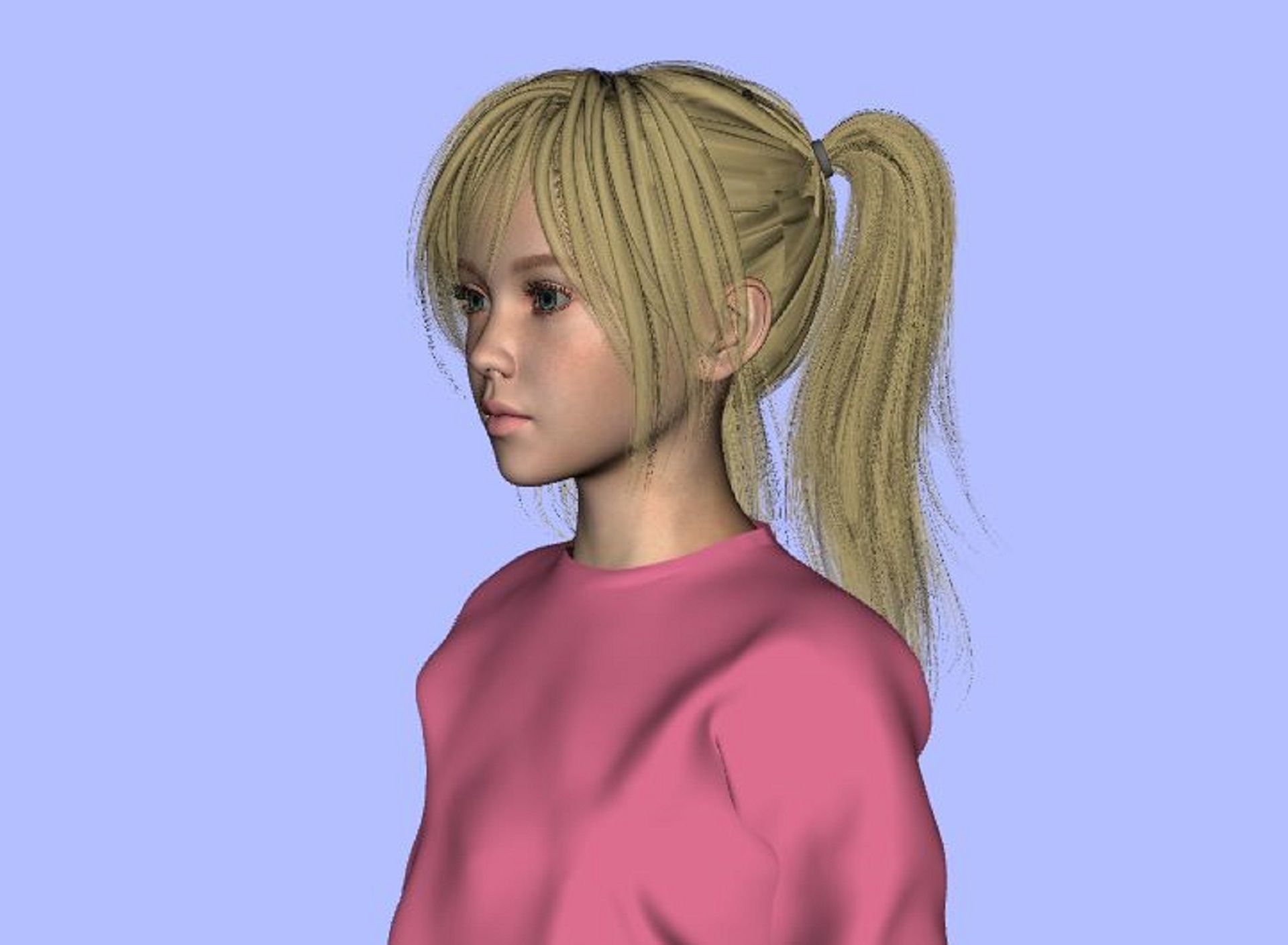 Diana Tween baby Genesis 8 Female 3D Model 3D model | CGTrader