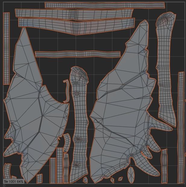 3D model Bone greatsword VR / AR / low-poly | CGTrader