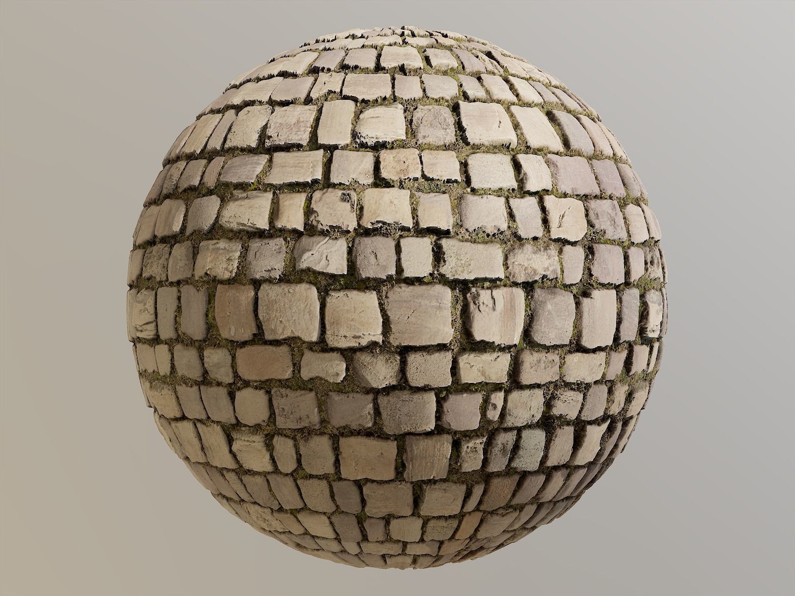 Cobblestone PBR Texture Texture | CGTrader