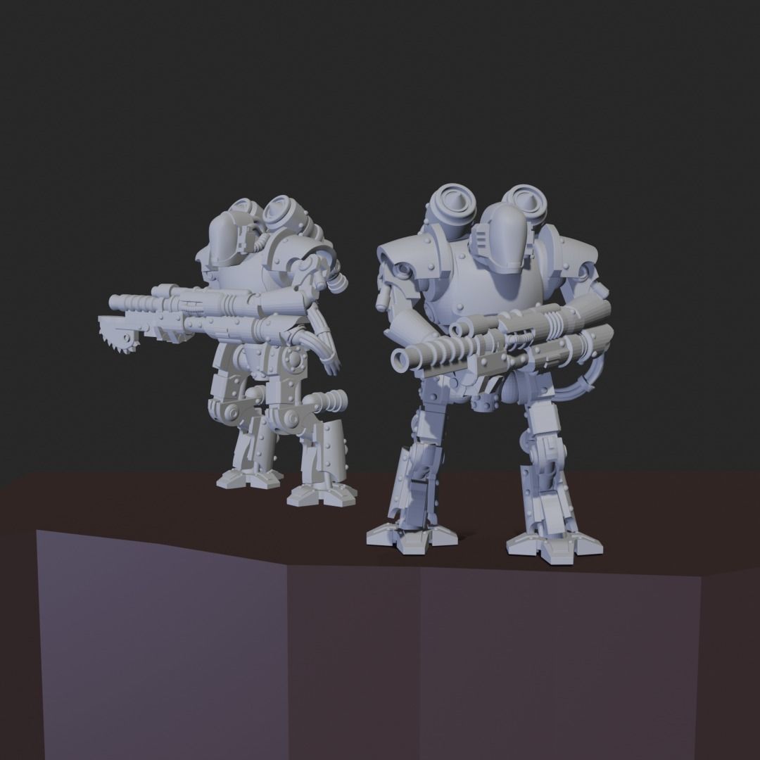 Adeptus Mechanicum Thallax 3D model 3D printable | CGTrader