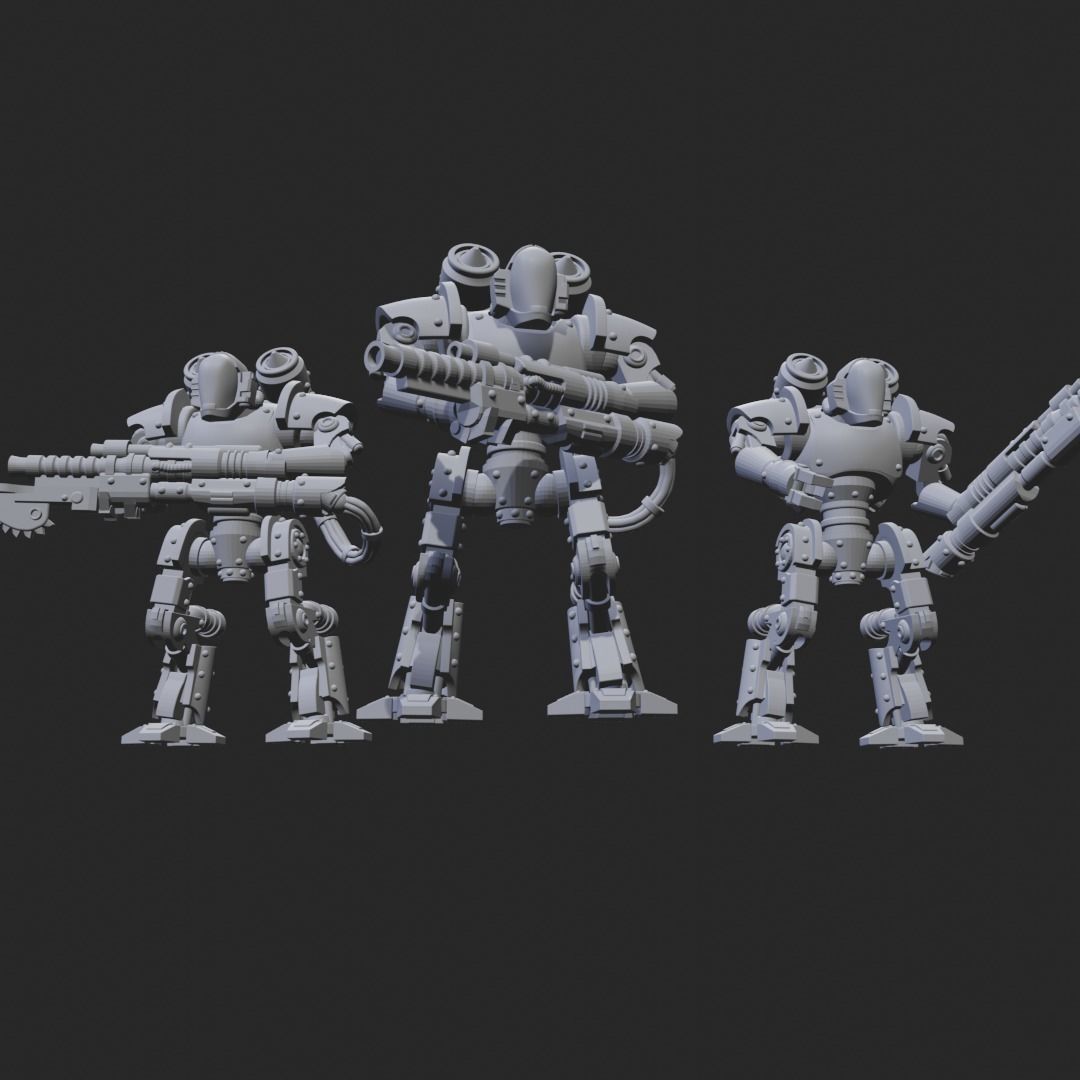 Adeptus Mechanicum Thallax 3D model 3D printable | CGTrader