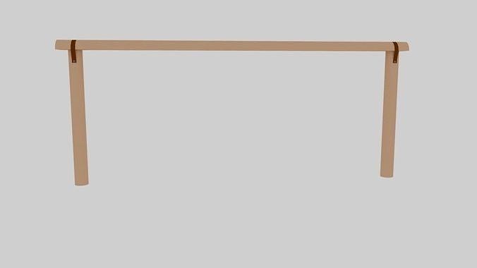 Horse Tie Post 3D model | CGTrader