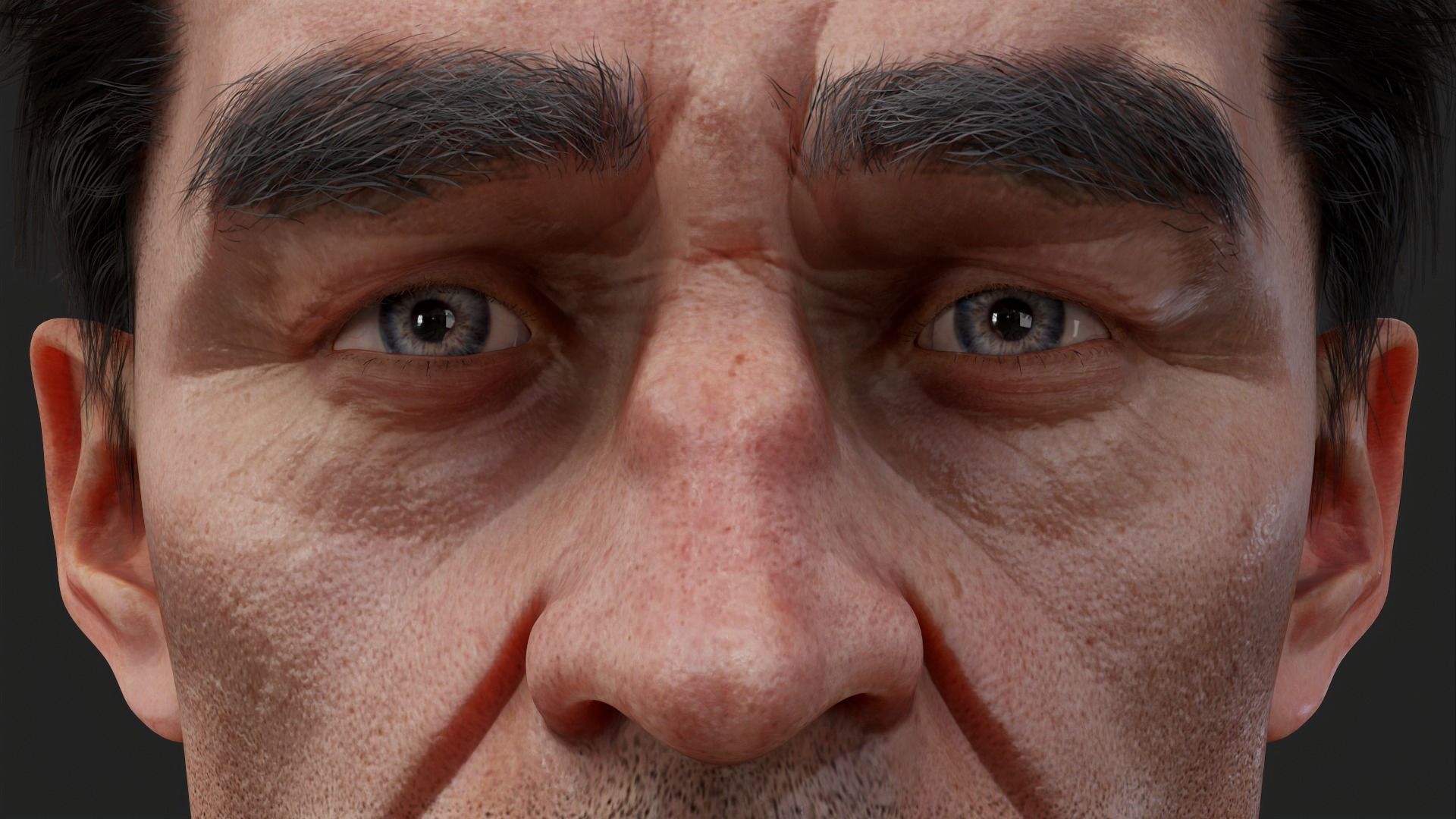 3D model Sean Realistic model of male head VR / AR / low-poly | CGTrader