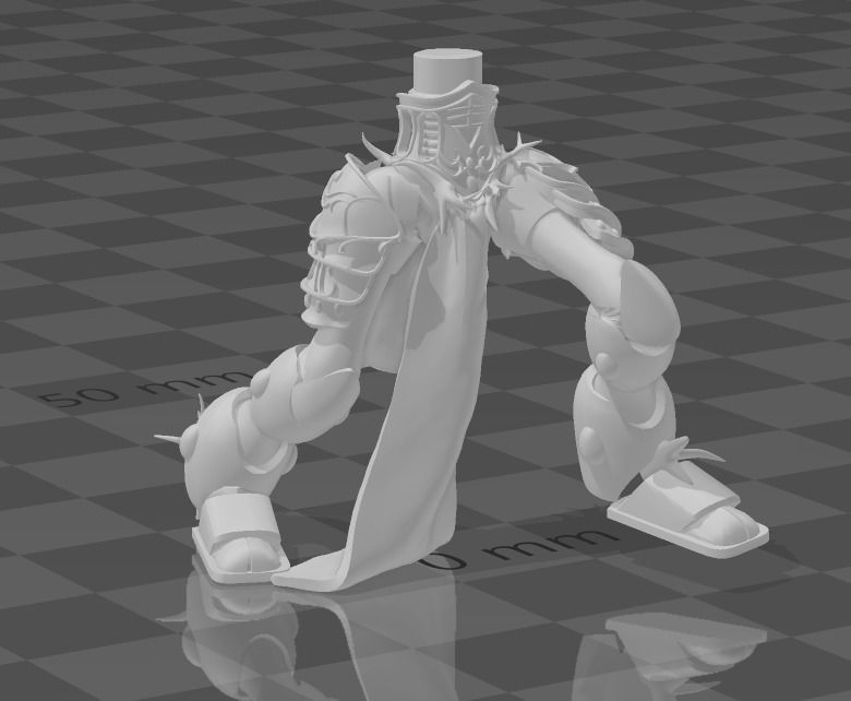 Wraith Bone Construct 3D model 3D printable | CGTrader
