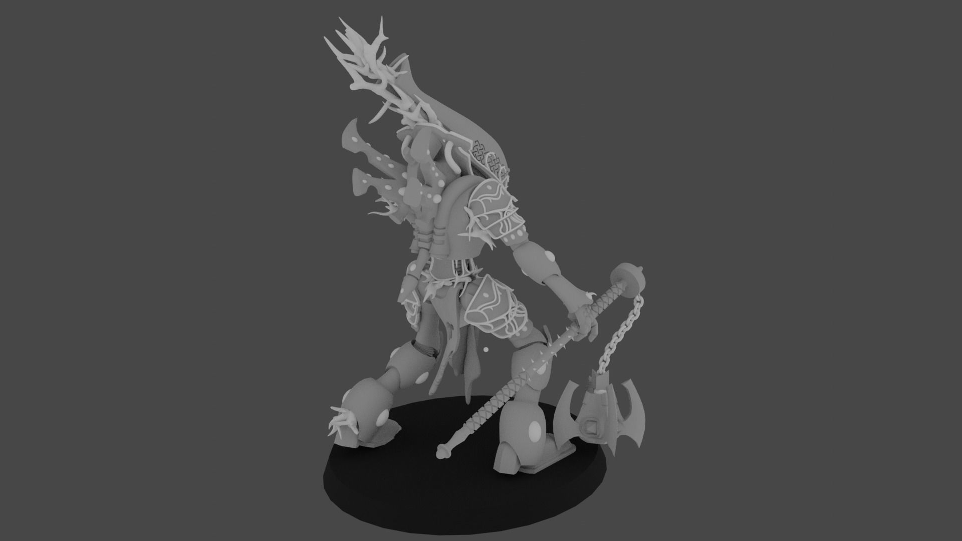 Wraith Bone Construct 3D model 3D printable | CGTrader