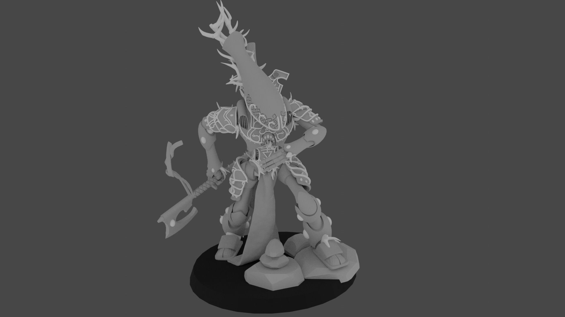 Wraith Bone Construct 3D model 3D printable | CGTrader