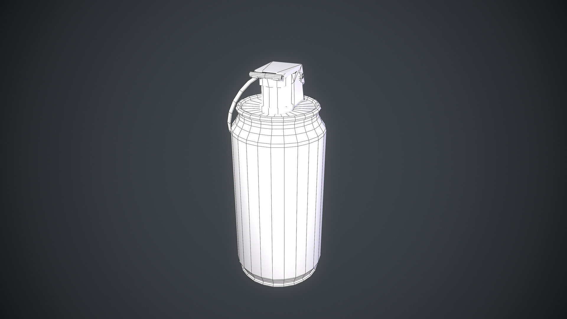 A homemade pepsi grenade 3D model | CGTrader