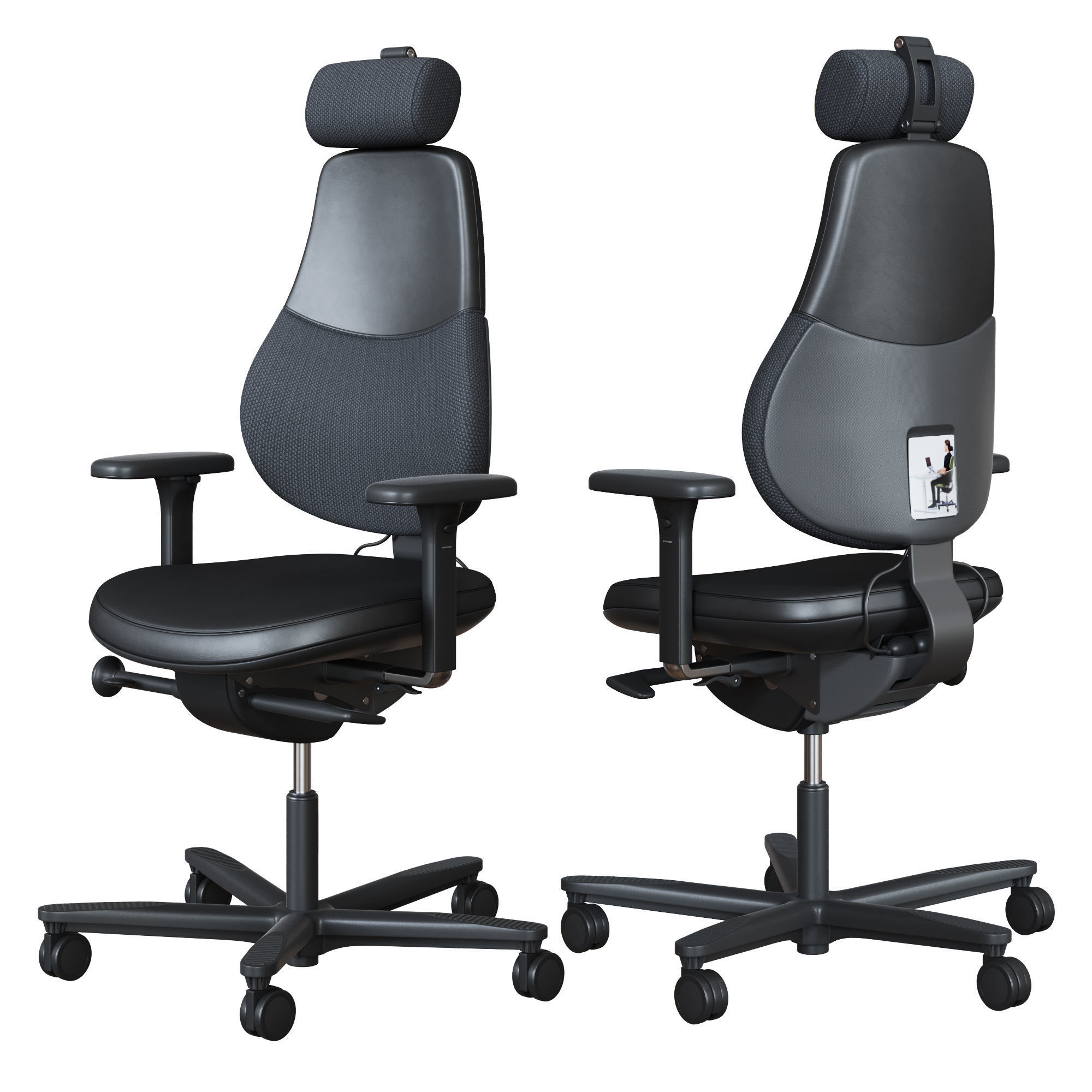 OrangeBox - Office Chair Flo 3D model | CGTrader
