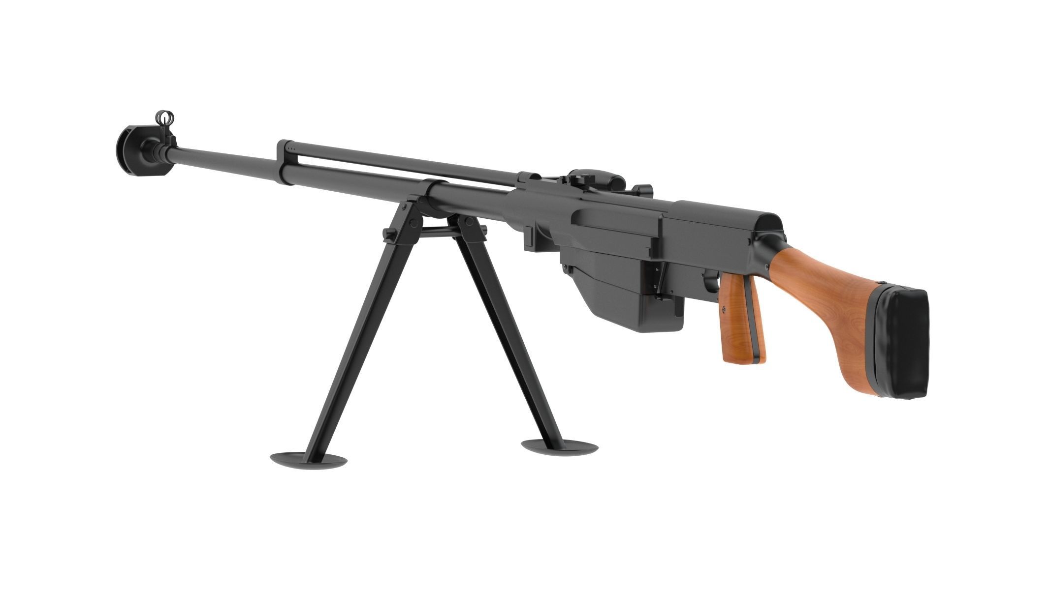 PTRS-41 air rifle 3D model | CGTrader