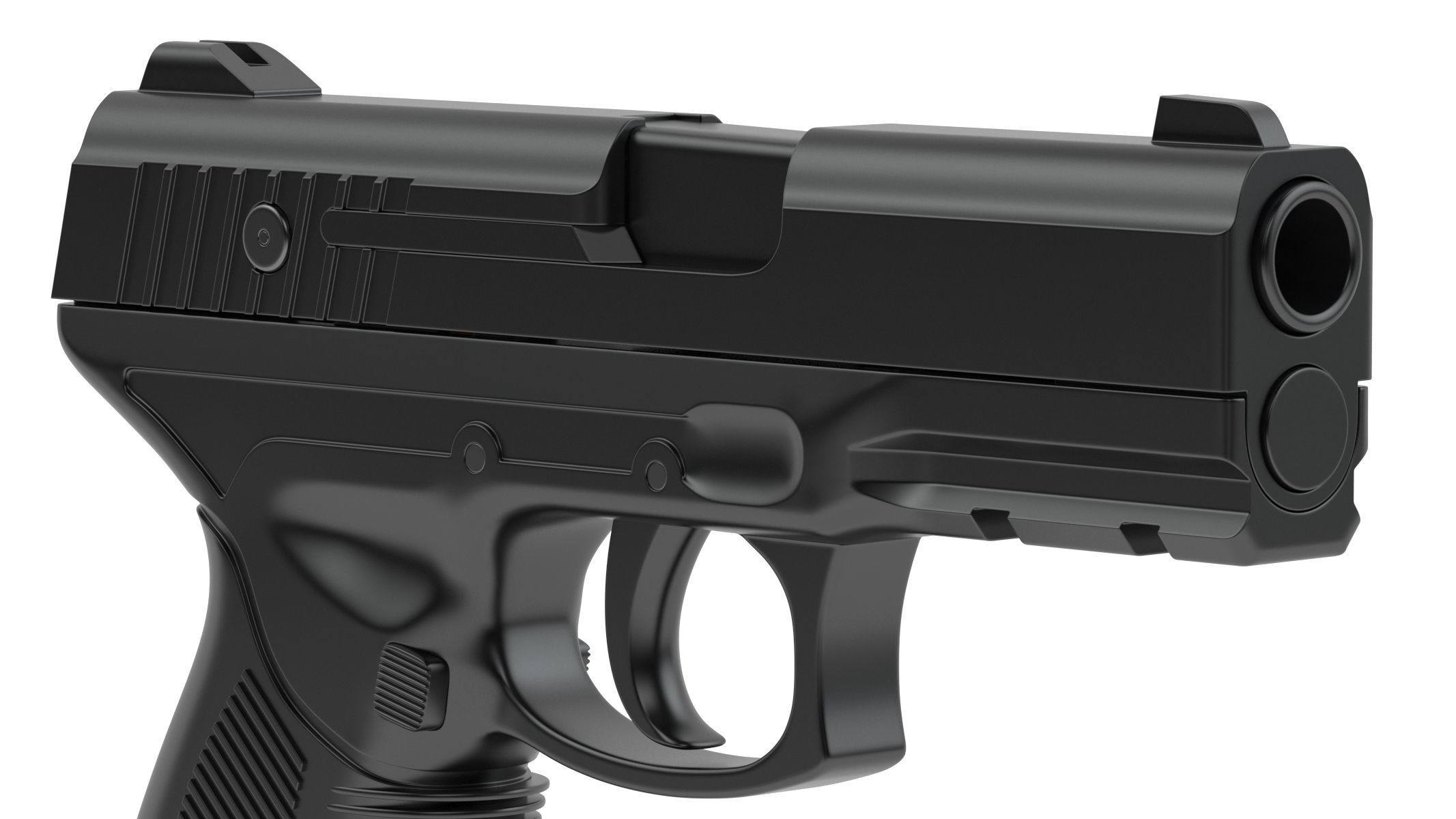 Taurus PT 247 3D model | CGTrader