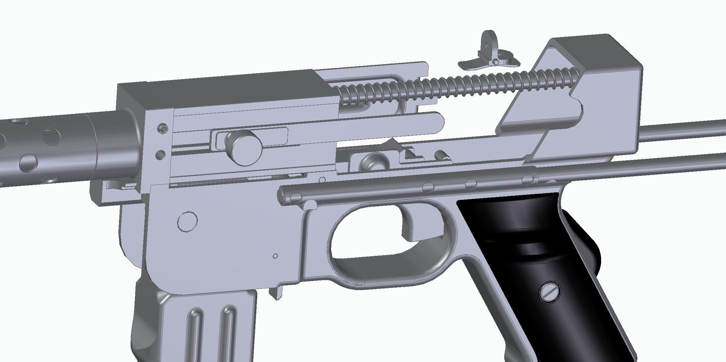 MAT-49 3D model | CGTrader