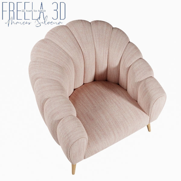 Armchair Ragath 3D model | CGTrader