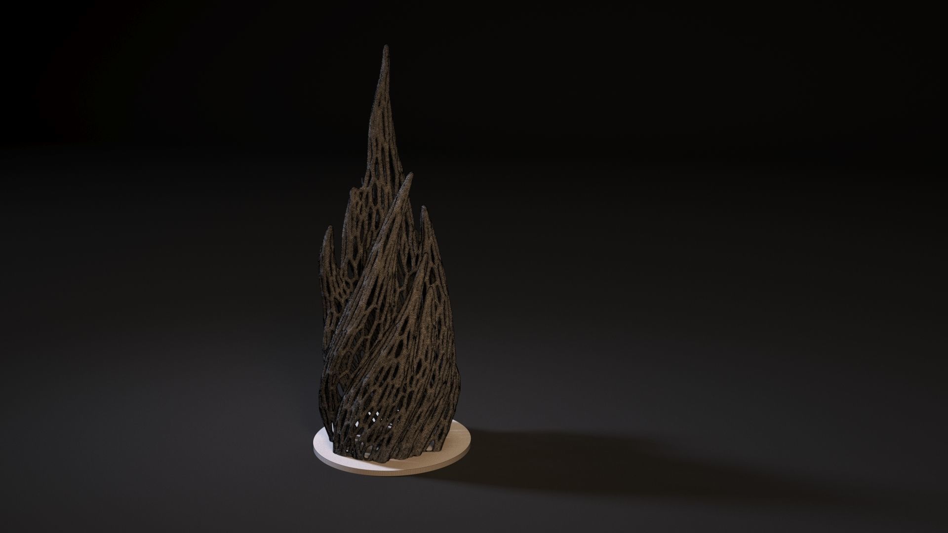 Fire flame 3D model 3D printable | CGTrader