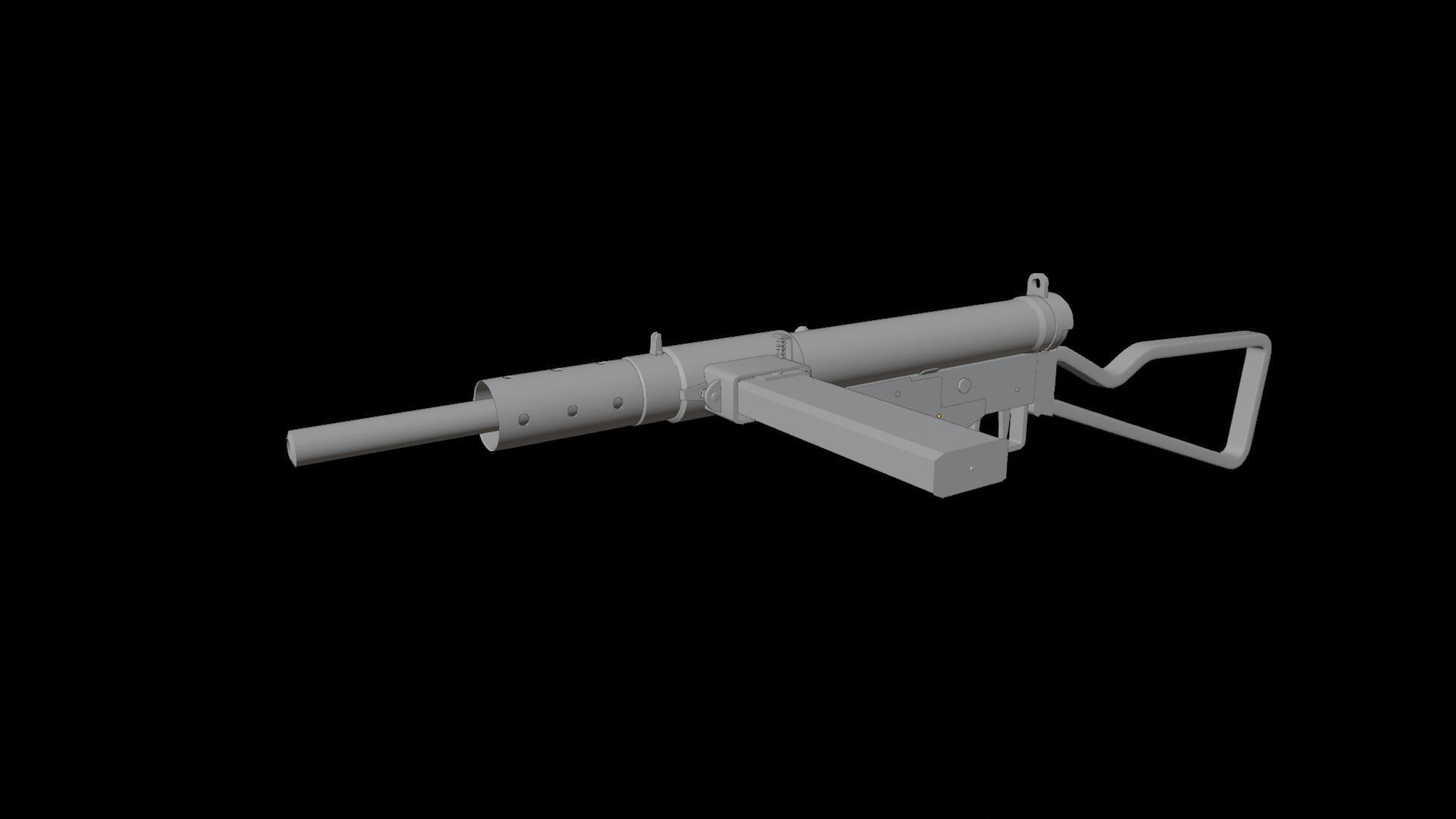 3D model Sten MK2 VR / AR / low-poly | CGTrader