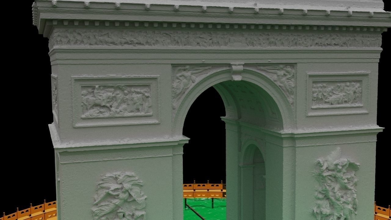 Arc de Triomphe 3D model | CGTrader