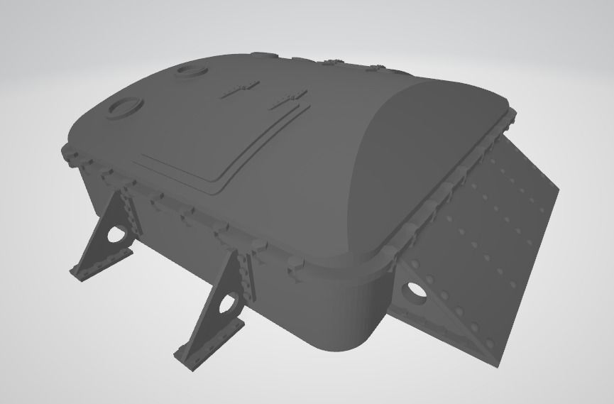 RMS Titanic cargo hatch 3D model | CGTrader