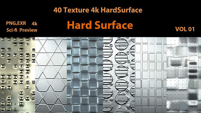 40 Hard Surface Texture-VOL 1 Texture | CGTrader