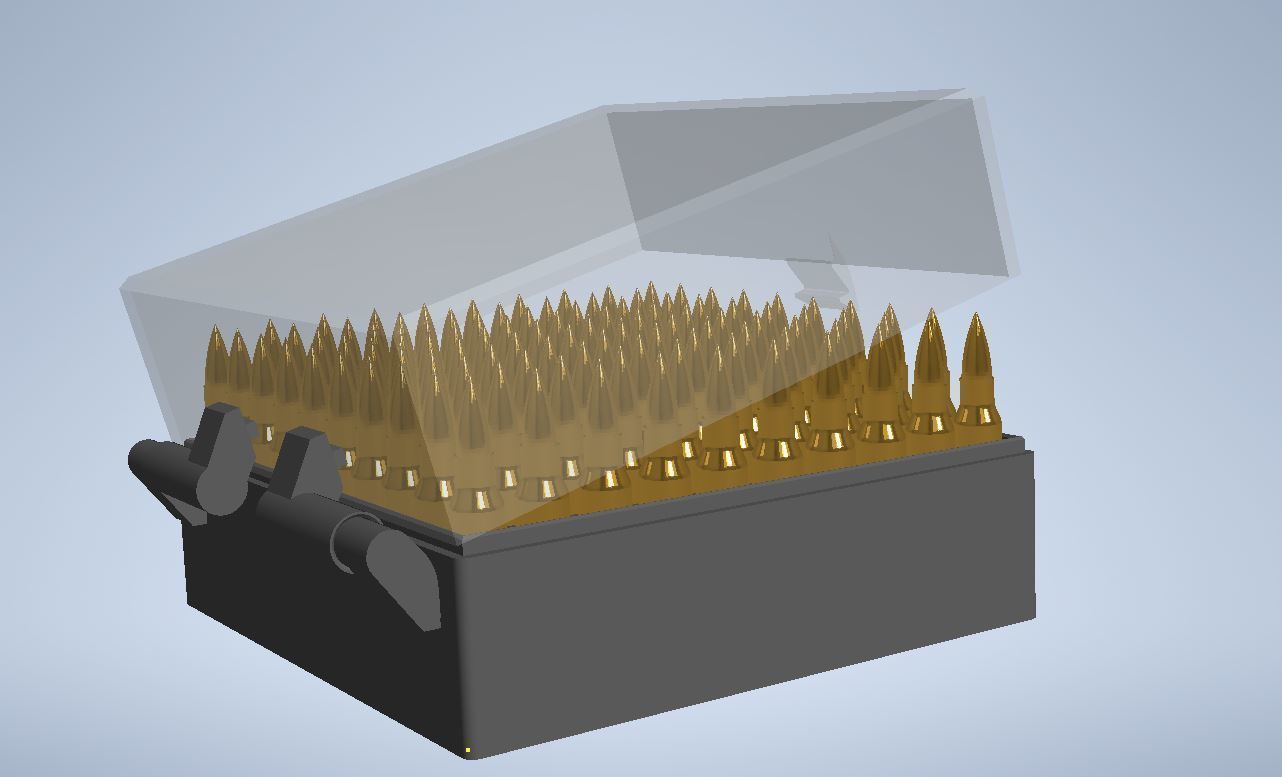 Printable ammunition box 3D model 3D printable | CGTrader