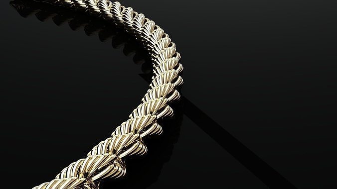 Rope Chain 3D model | CGTrader