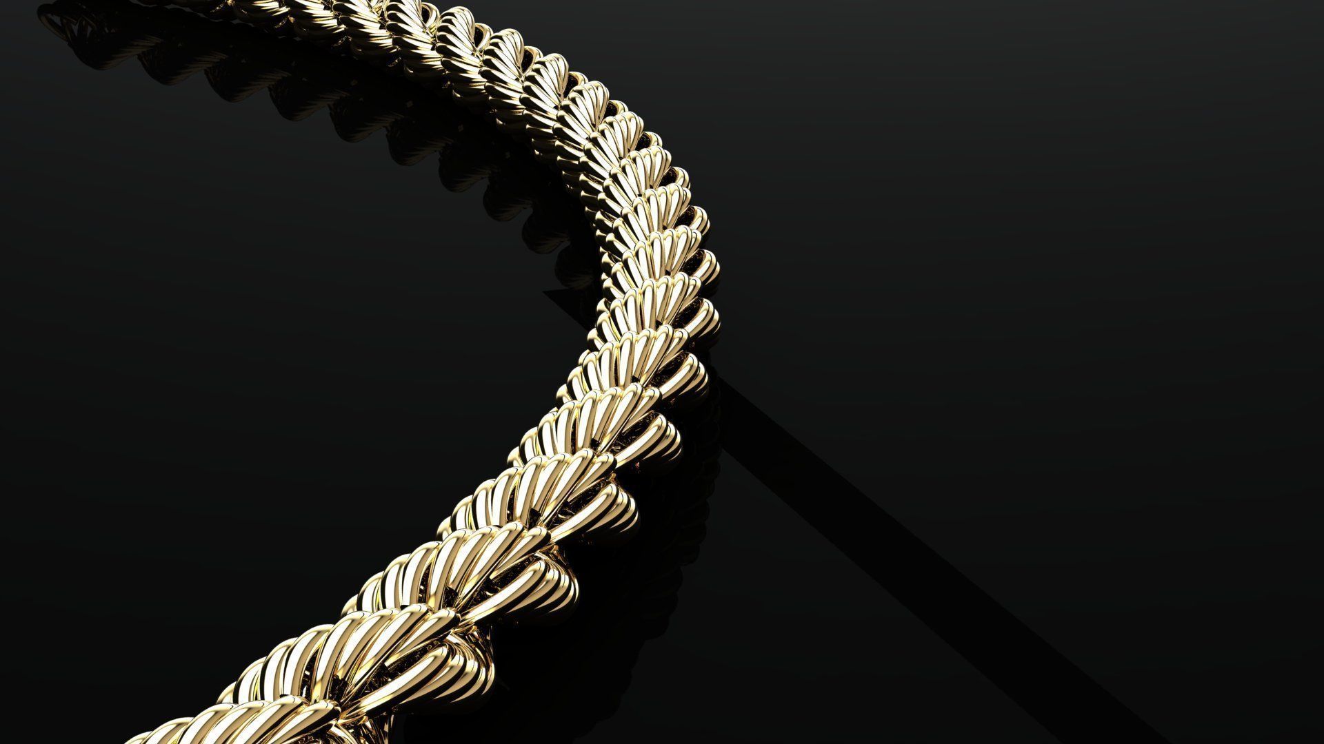 Rope Chain 3D model | CGTrader