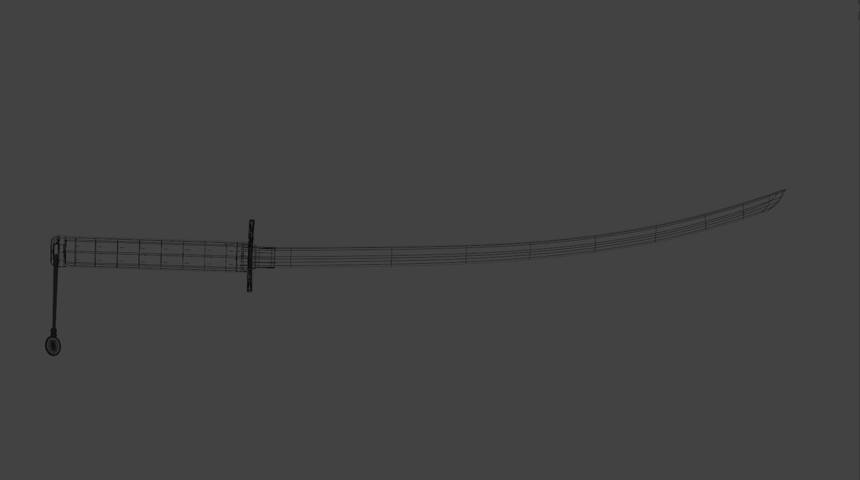 High poly Katana sword super realistic 3D model | CGTrader