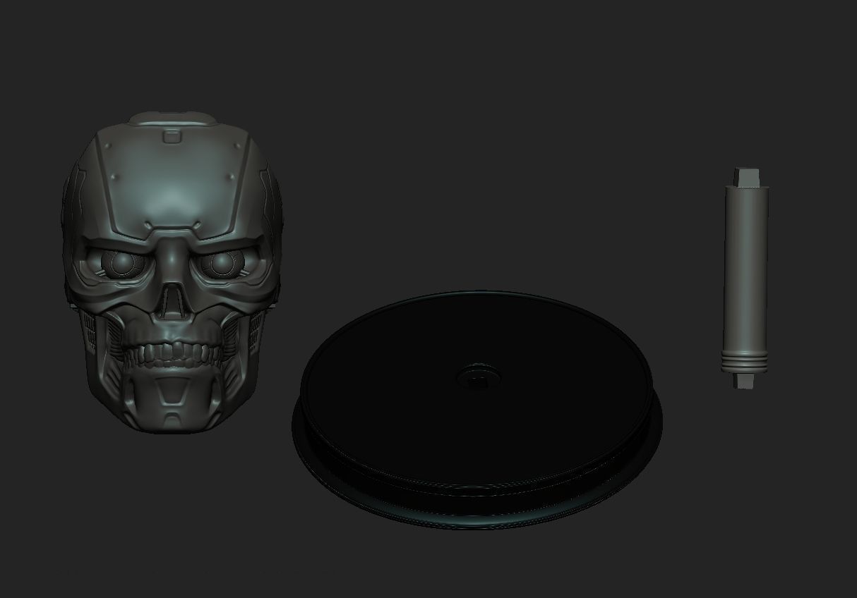 Terminator Rev-9 Head 3D model 3D printable | CGTrader