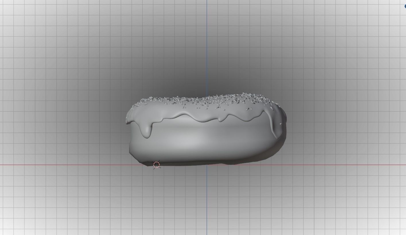 Vanilla Donut - Material Only 3D model | CGTrader