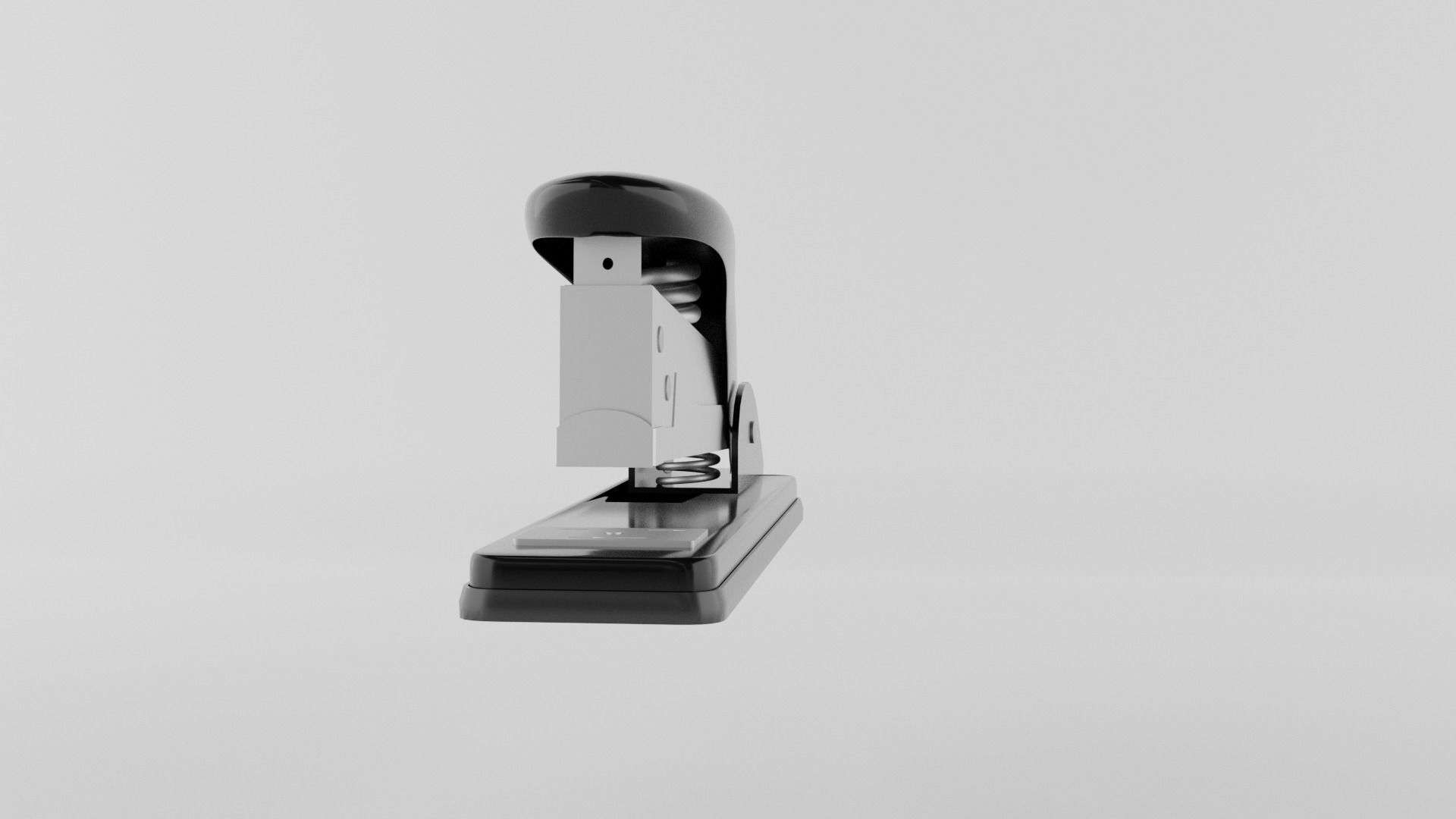 Metallic Office Stapler 3D model | CGTrader