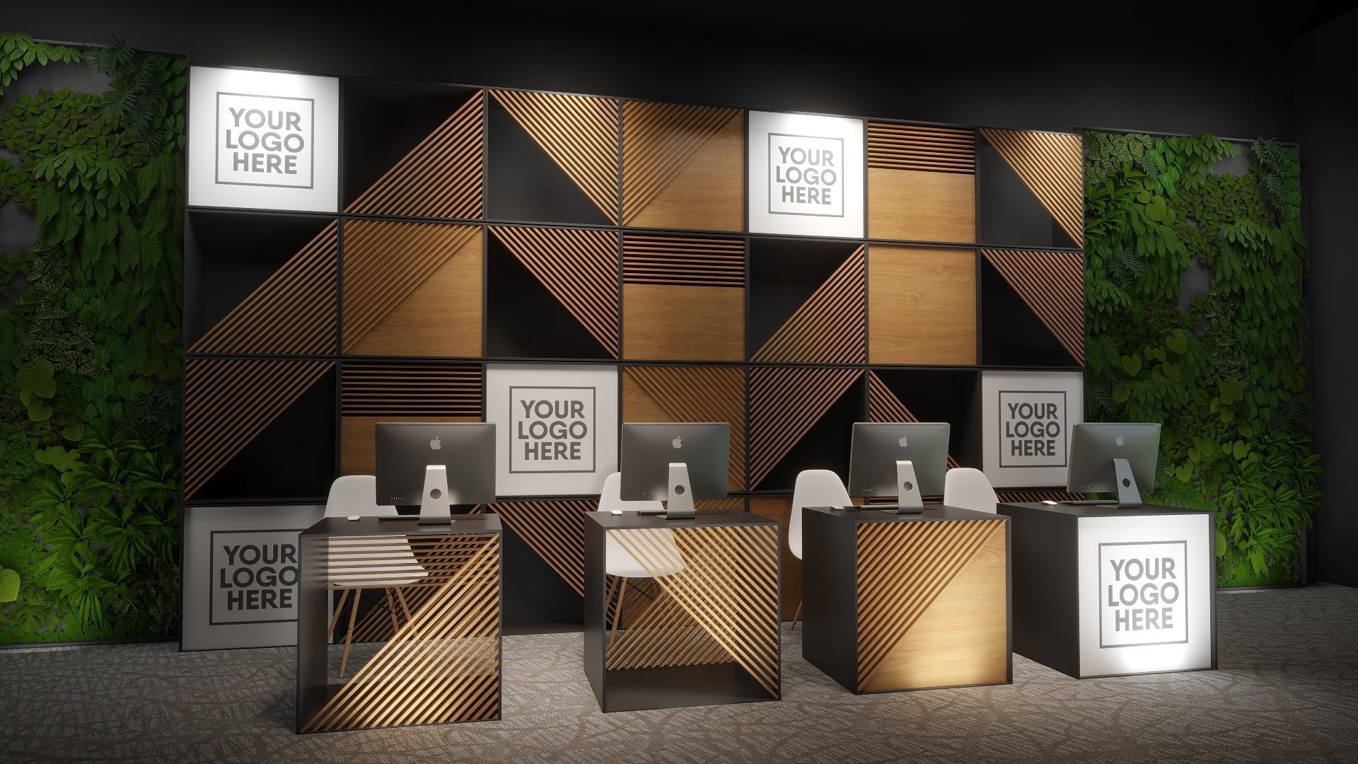 Corporate event 3D model | CGTrader