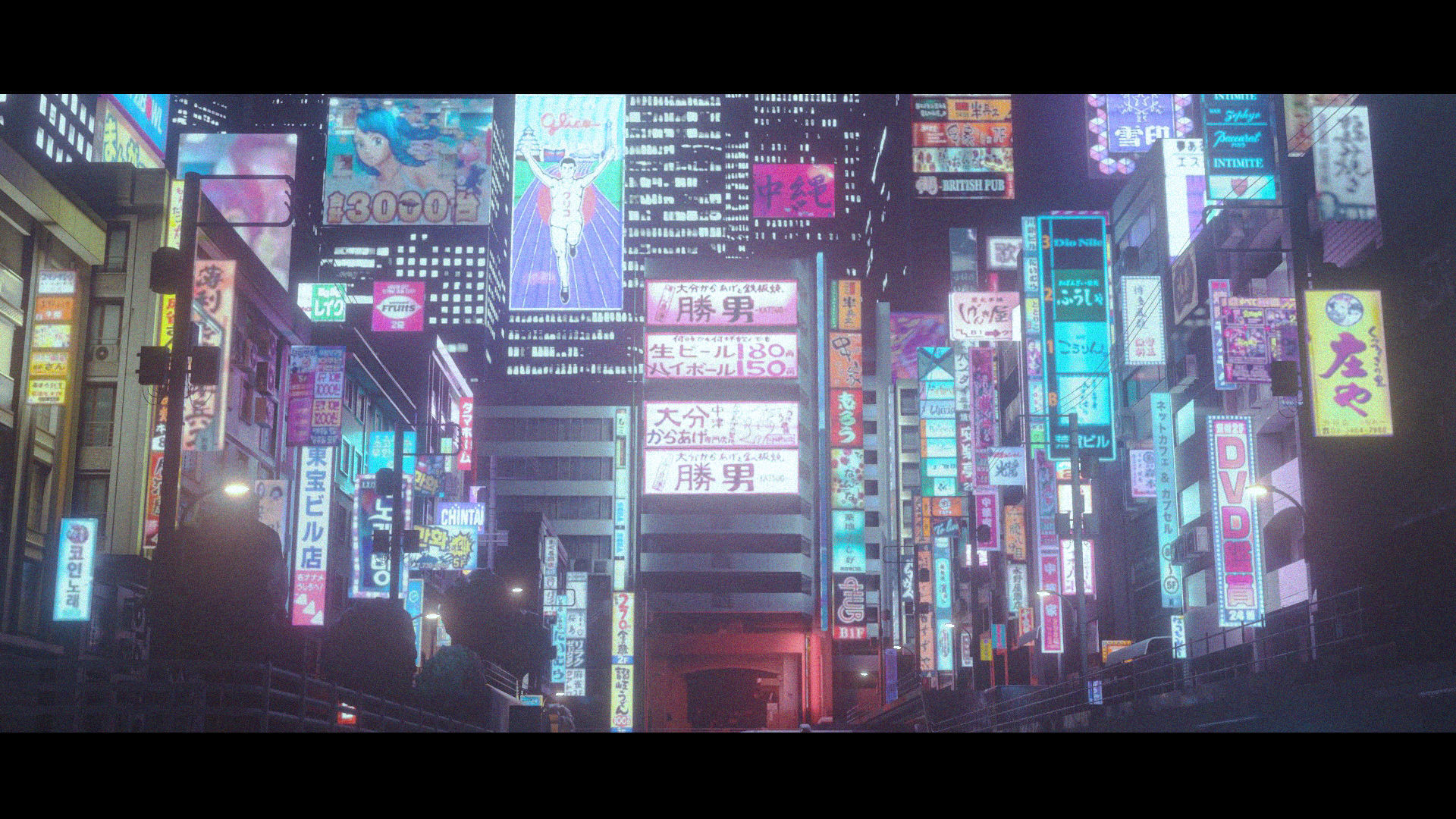 Cyberpunk Street Signs 3D model | CGTrader