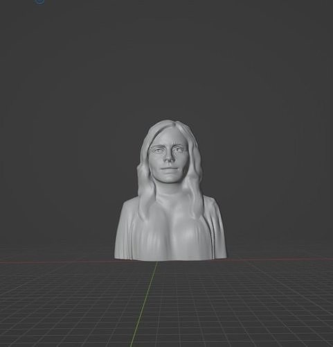Emma Watson 3D model 3D printable | CGTrader