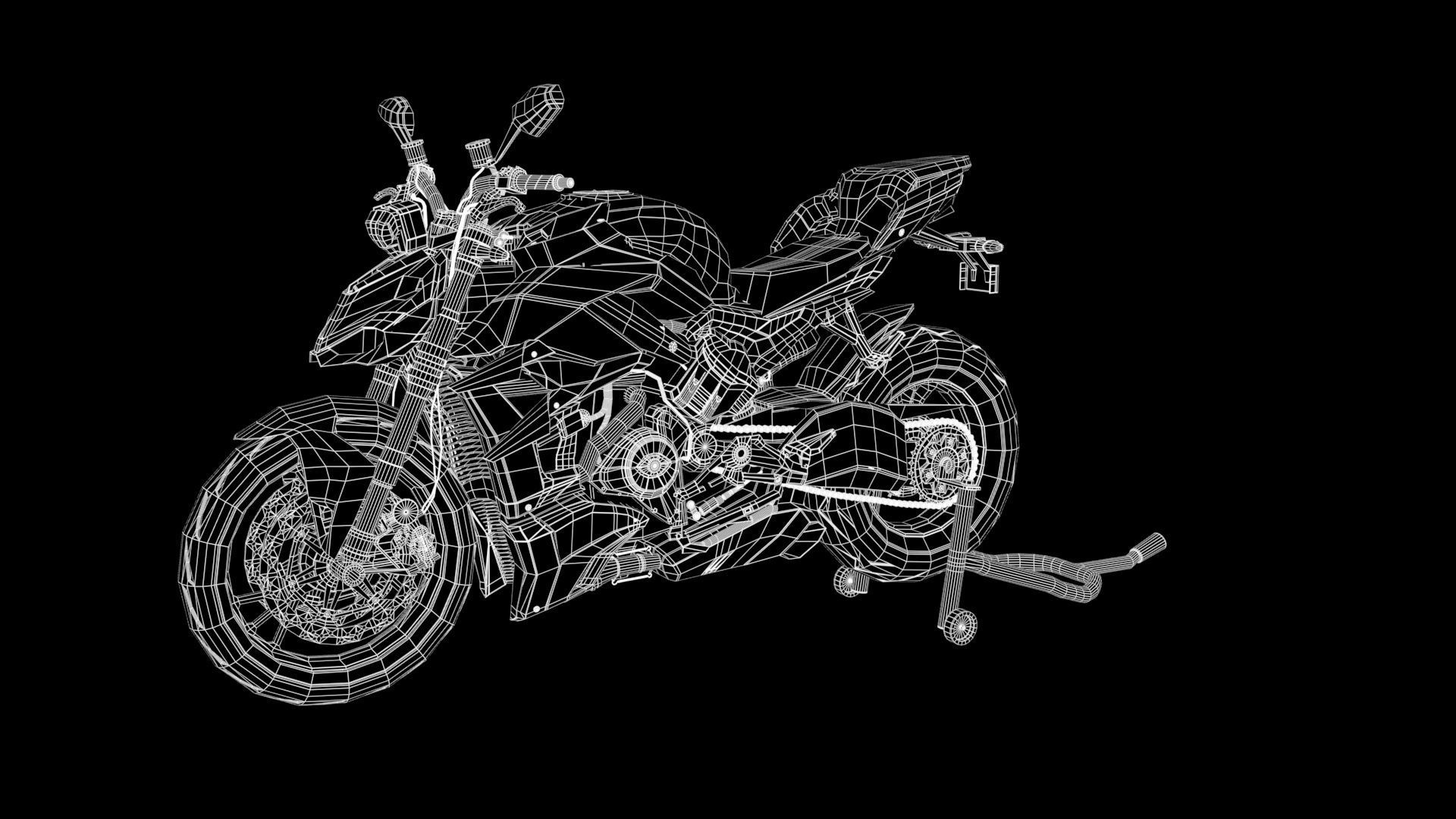 ducati 3D model animated | CGTrader