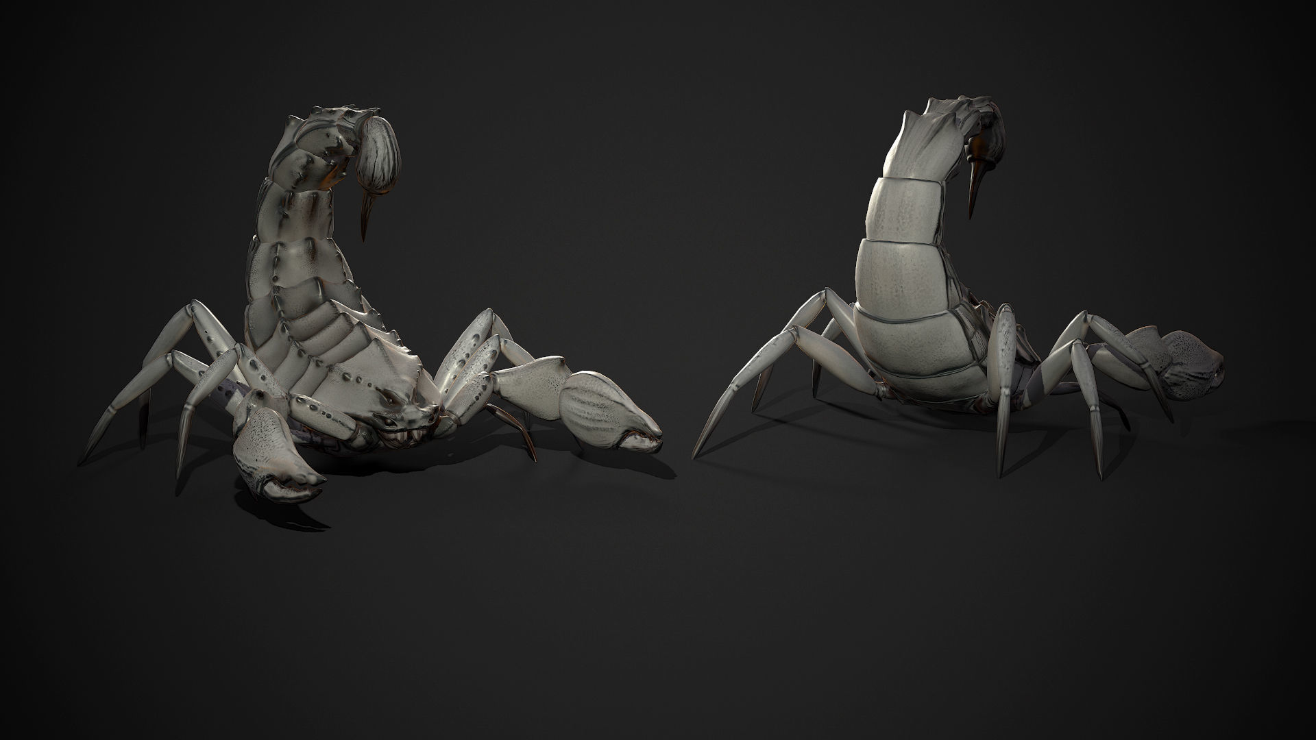 3D model Fantasy scorpion VR / AR / low-poly | CGTrader