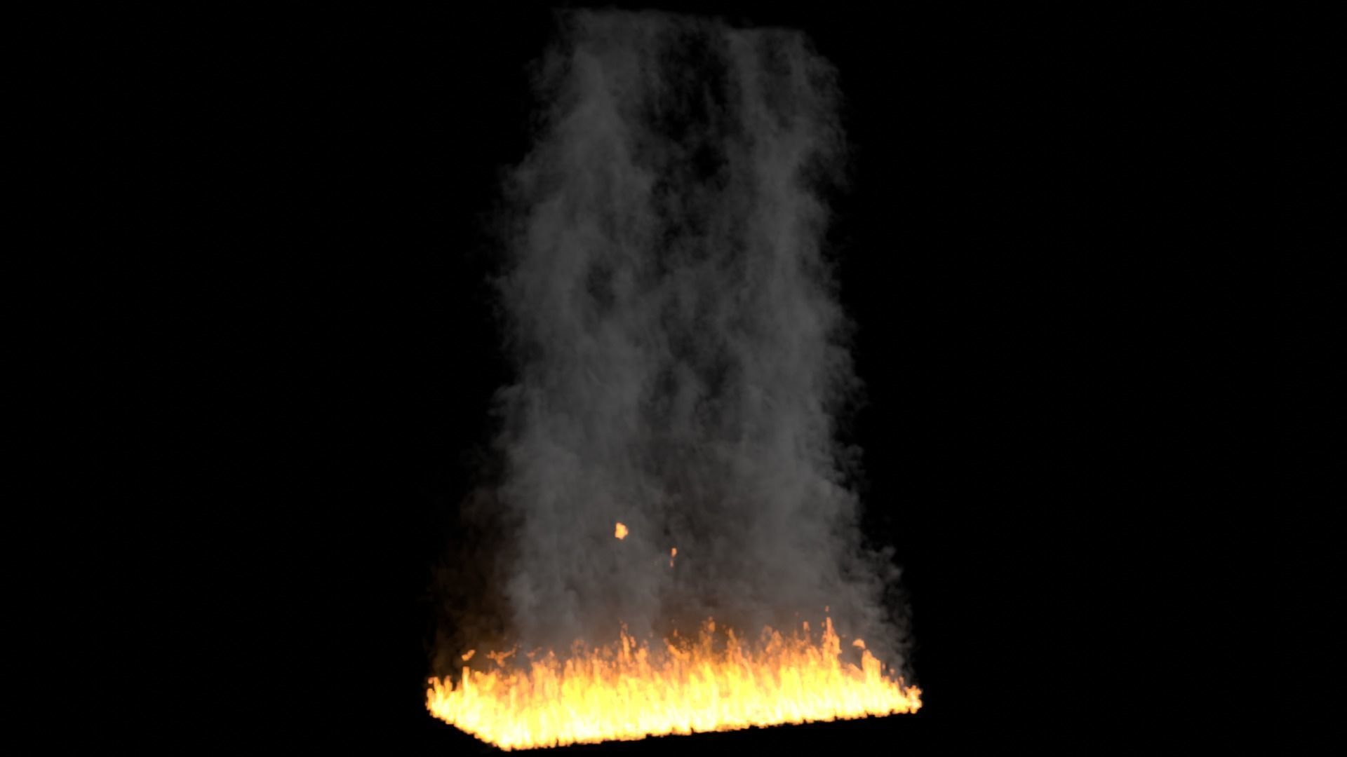 VFX Fire 3D model animated rigged | CGTrader