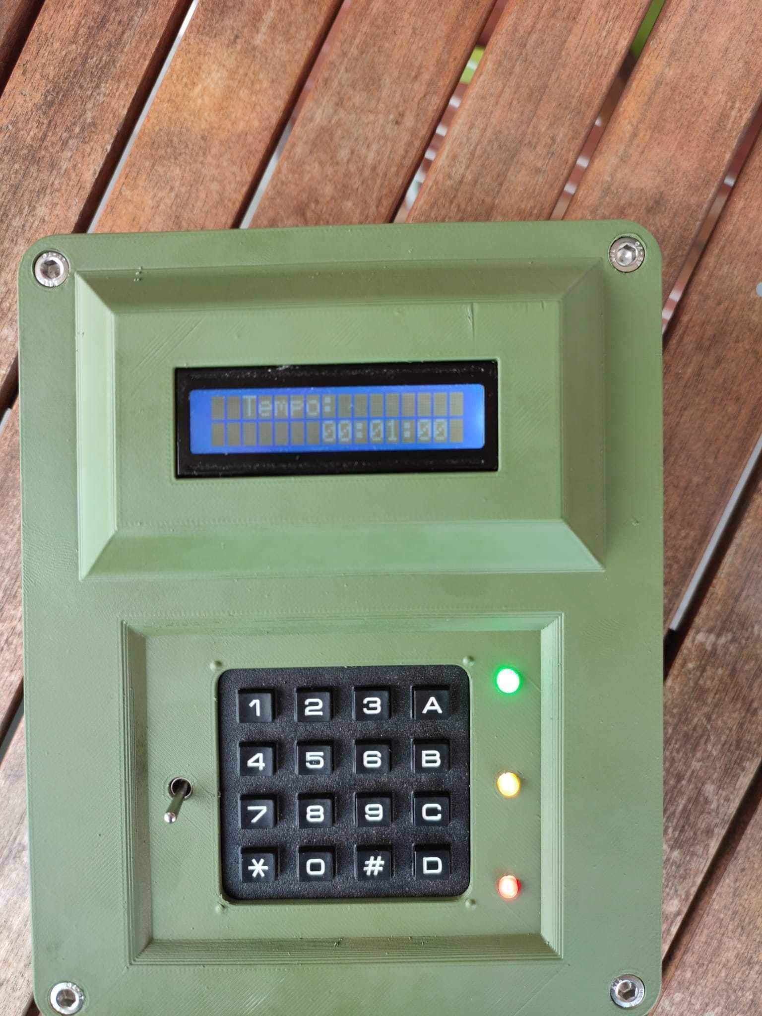Airsoft Fake timer bomb - 3D model and Program 3D model 3D printable ...