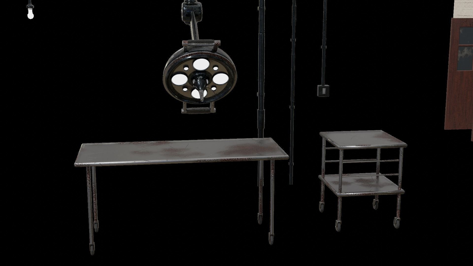 3D model Insane Asylum Kit VR / AR / low-poly | CGTrader