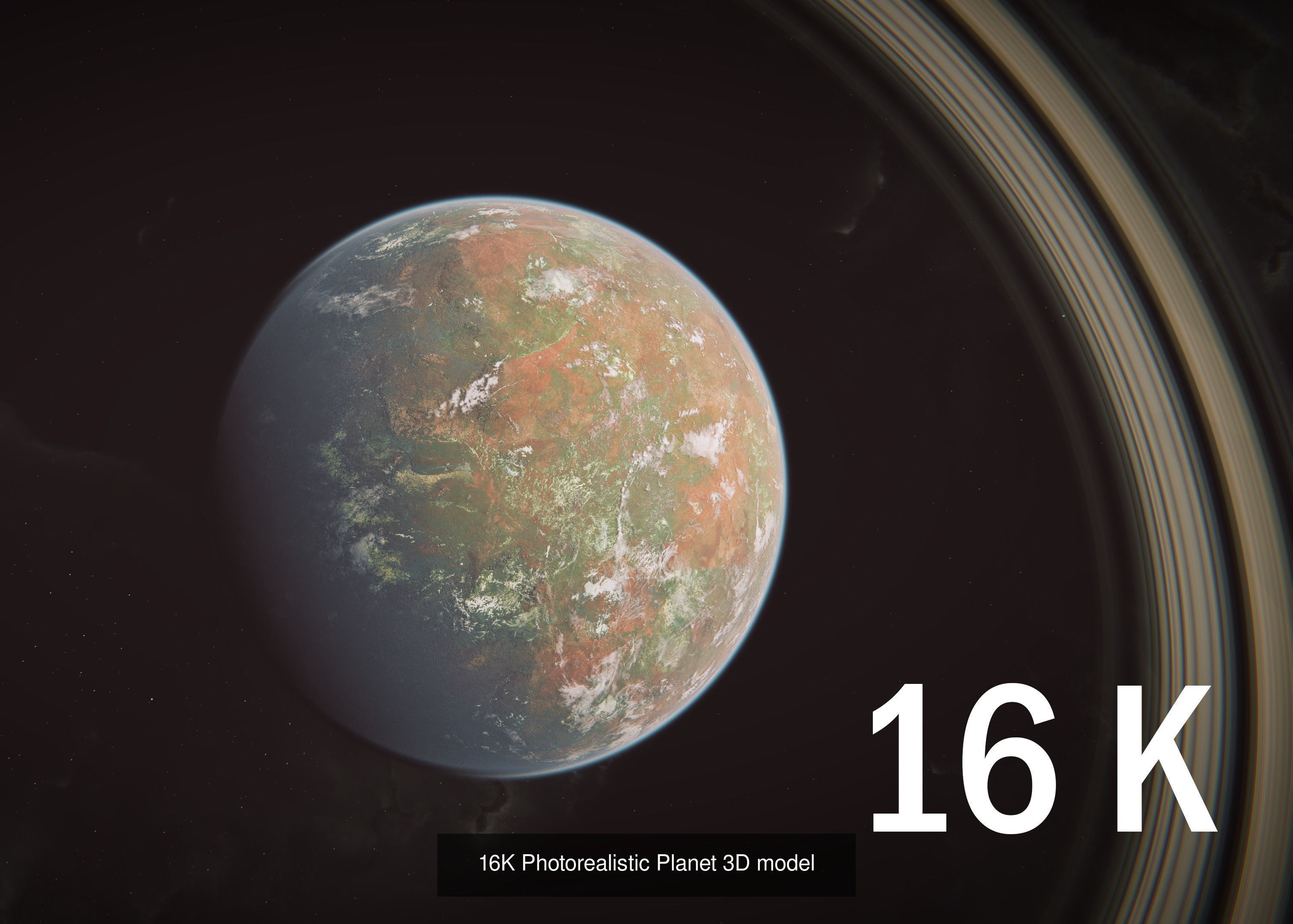 16K Photorealistic Planets 3D Models 3D Model Collection | CGTrader