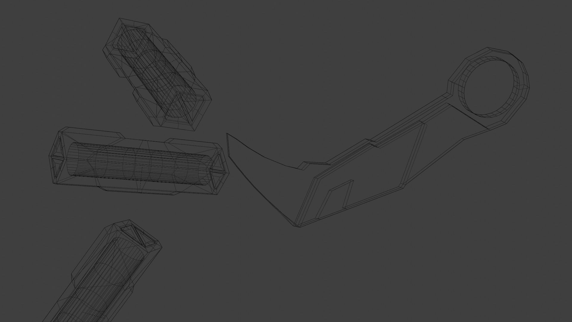 Prime Karambit 3D model | CGTrader
