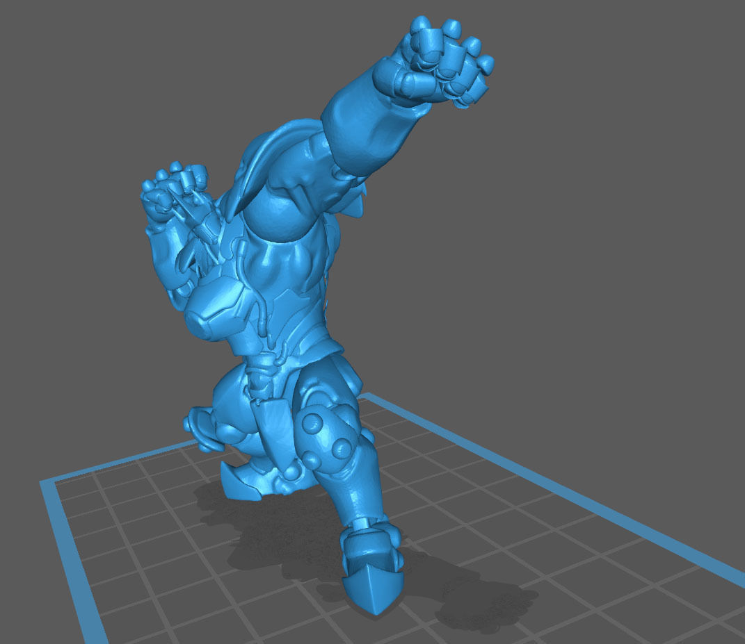 Reinhardt - Flex 3D model 3D printable | CGTrader