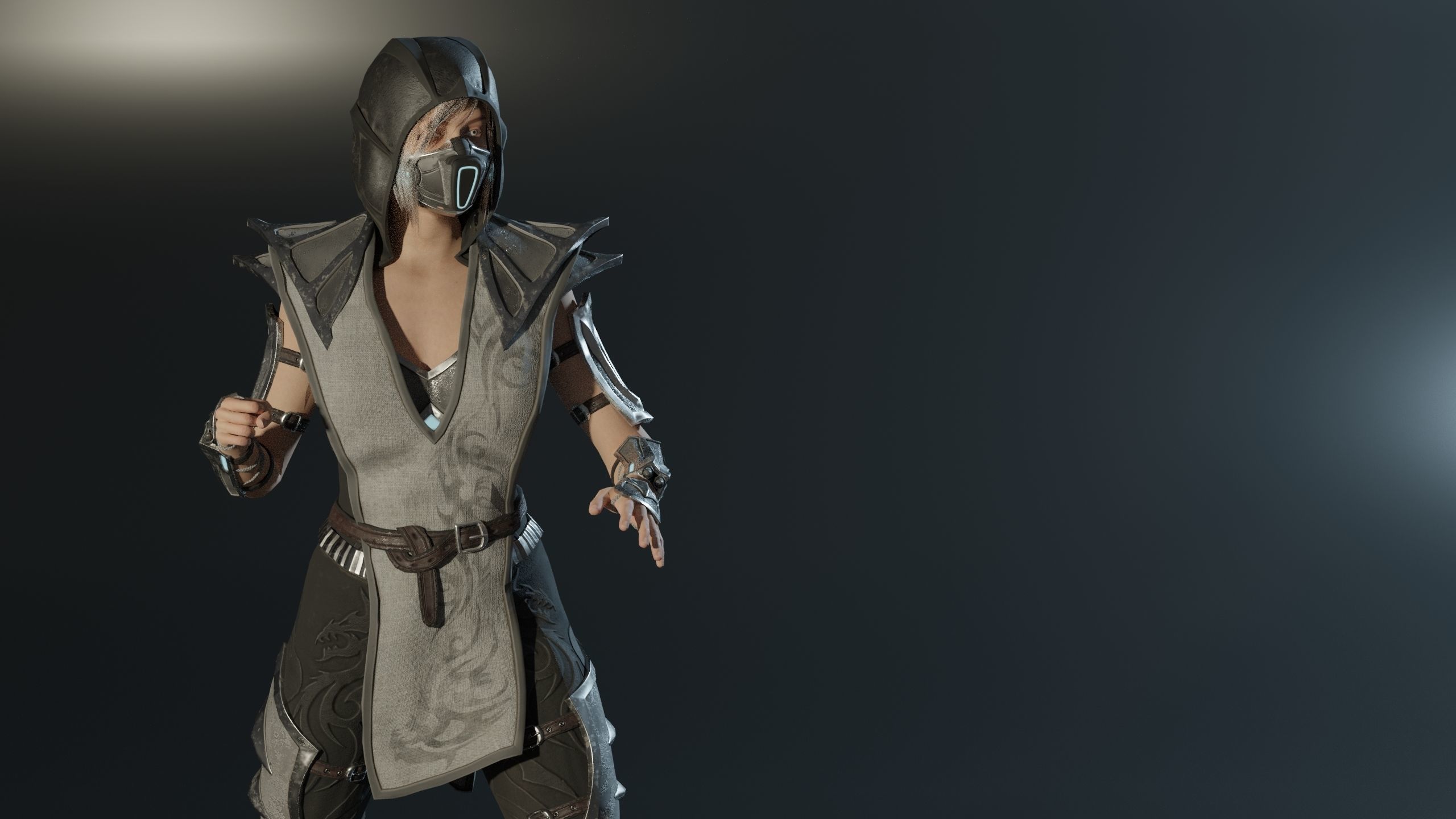 3D model ninja 5 VR / AR / low-poly | CGTrader