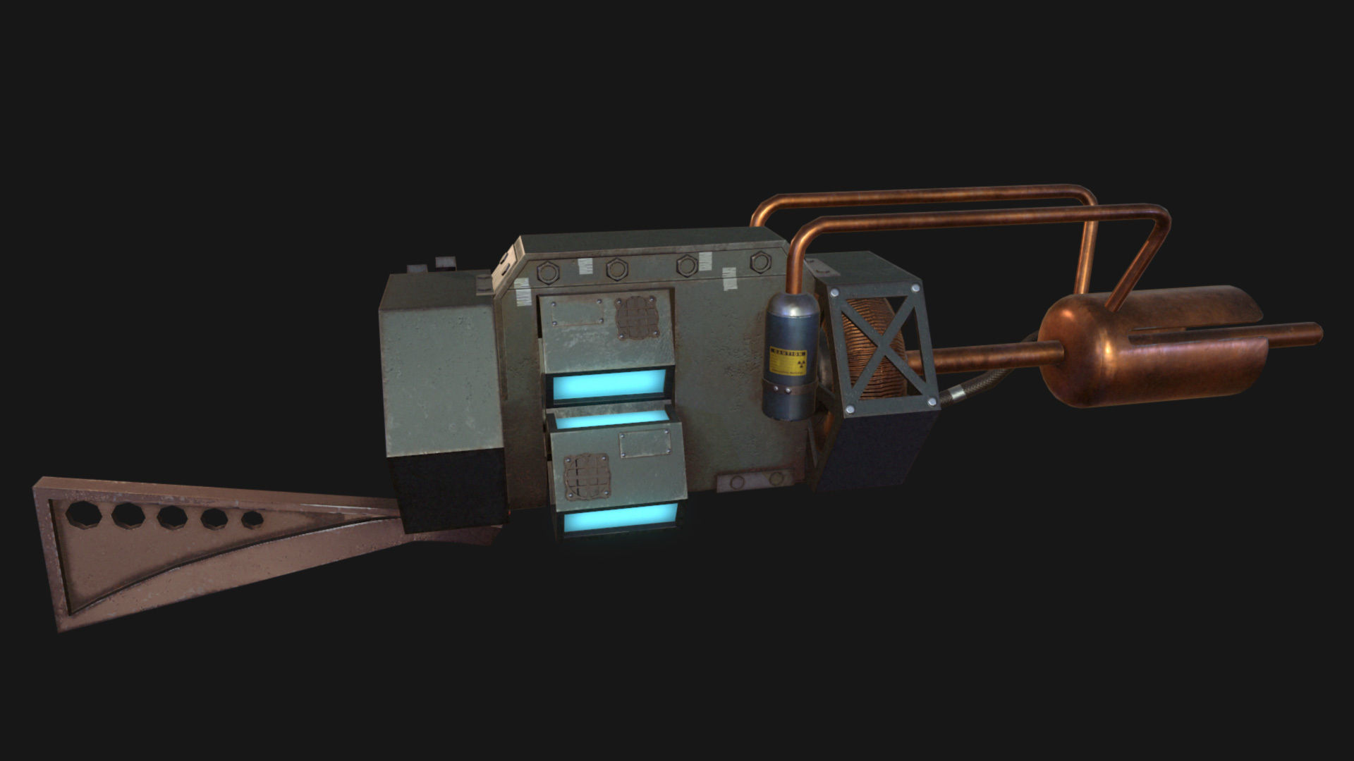 3D model Tau Cannon from Half Life VR / AR / low-poly | CGTrader