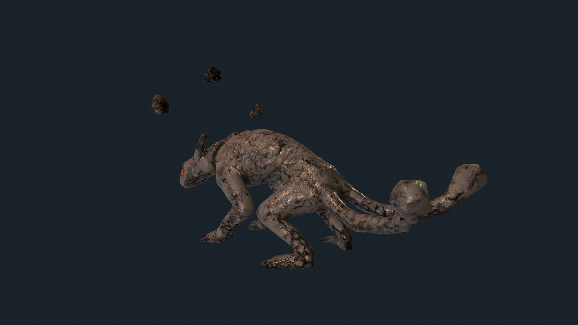 3D model Stone Rat VR / AR / low-poly | CGTrader