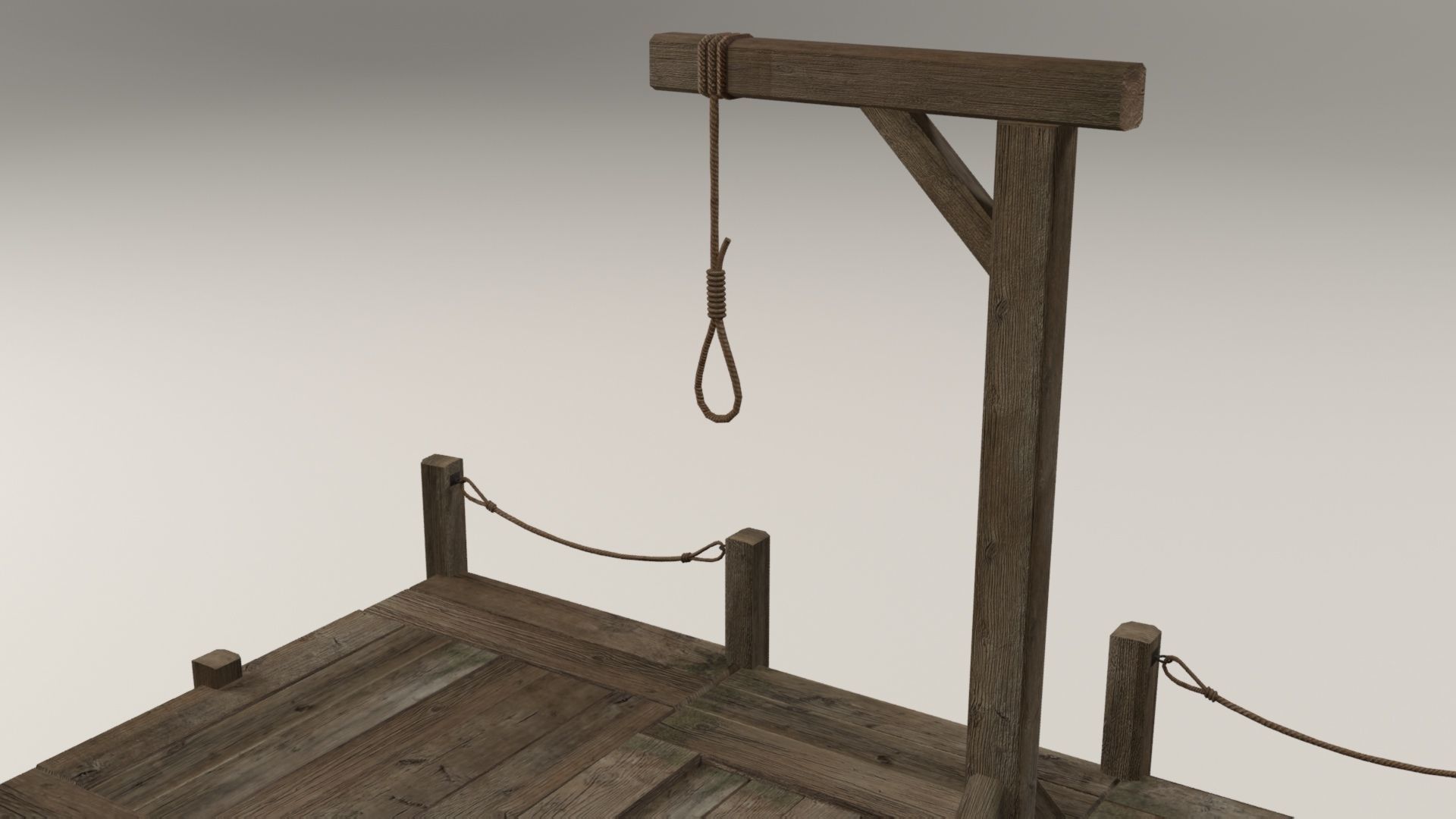 3D model Hanging noose VR / AR / low-poly | CGTrader